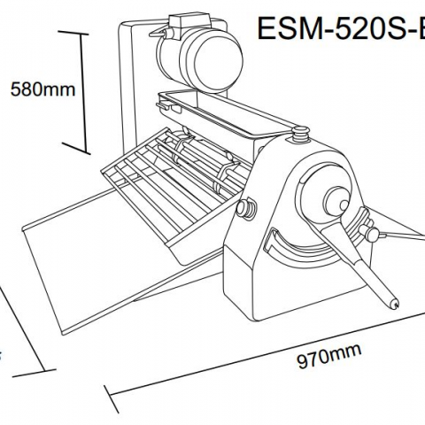 520S-BSL S1 Pastry Brake | Bakery Services Ltd